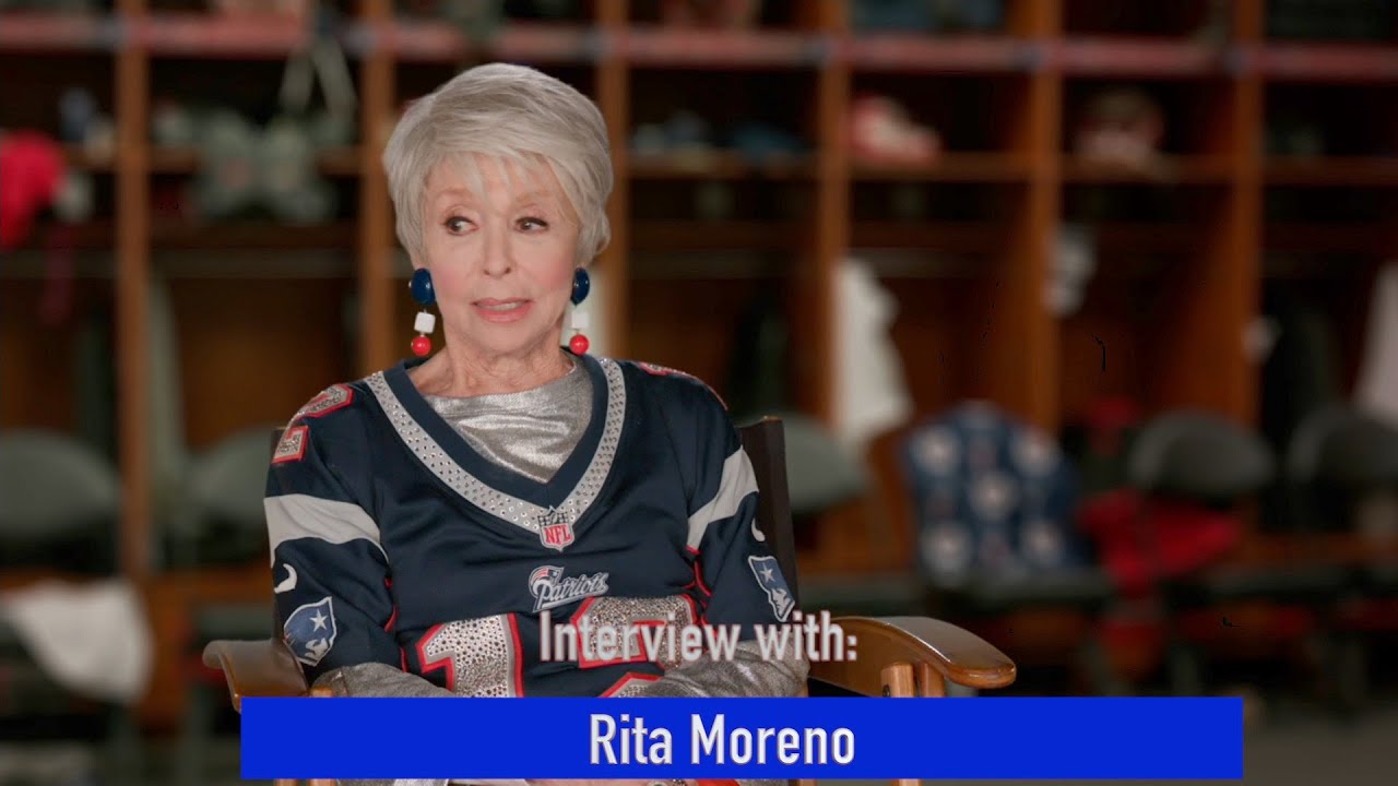 "80 for Brady" Rita Moreno interview - YouTube