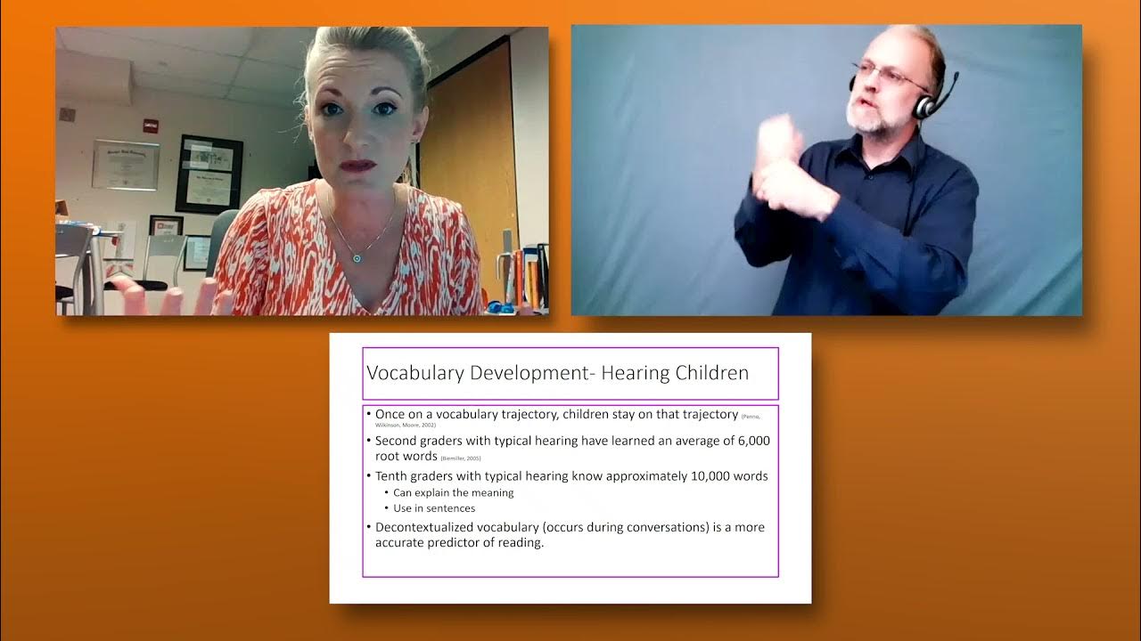 NTID Professional Development Series: Vocabulary Development - YouTube