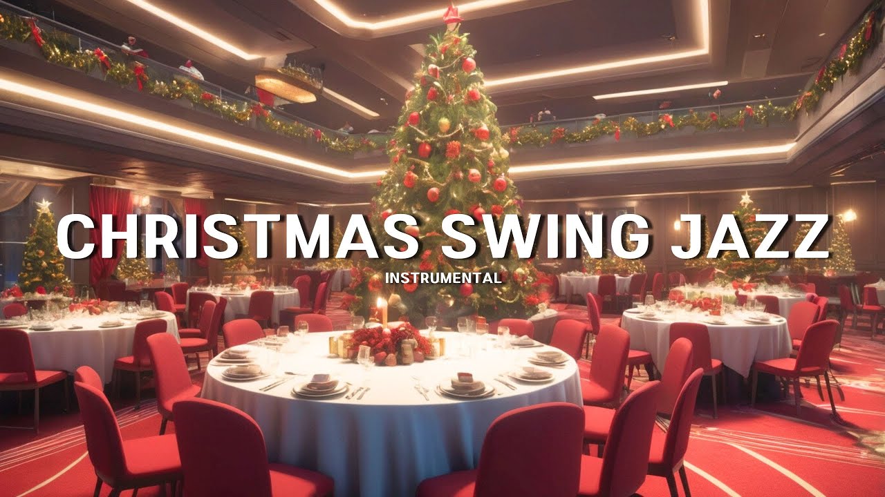 Relaxing Jazz ON AIR🎞️🎶 🎄Christmas Party Instrumental Music - Christmas ...