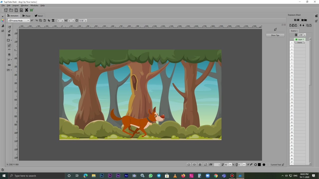 How to animate a dog using tupitube l 2023 l Easy method l TUPITUBE ...