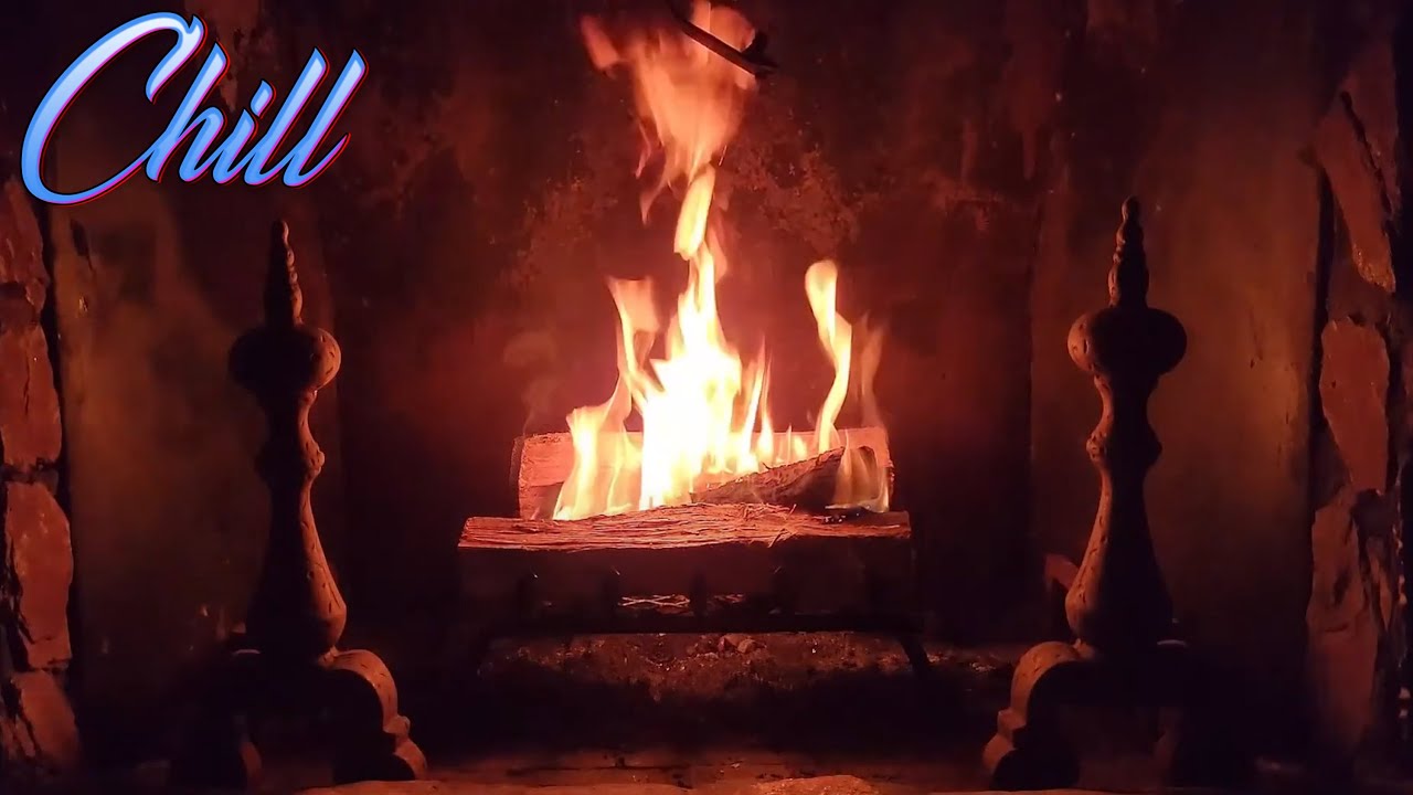 Fireplace to Chill By ASMR Sleep & Relax Meditate to Sounds of Nature ...
