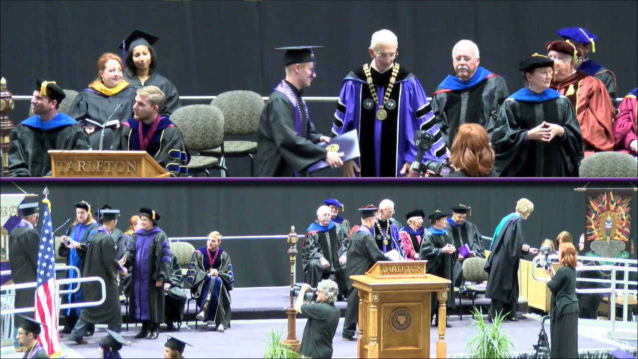 Tarleton Commencement Fall 2014, Ceremony Four, Part Two - YouTube