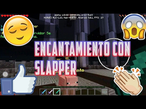 Encantamiento Con Slapper PocketMine | Plugins Para PocketMine - YouTube