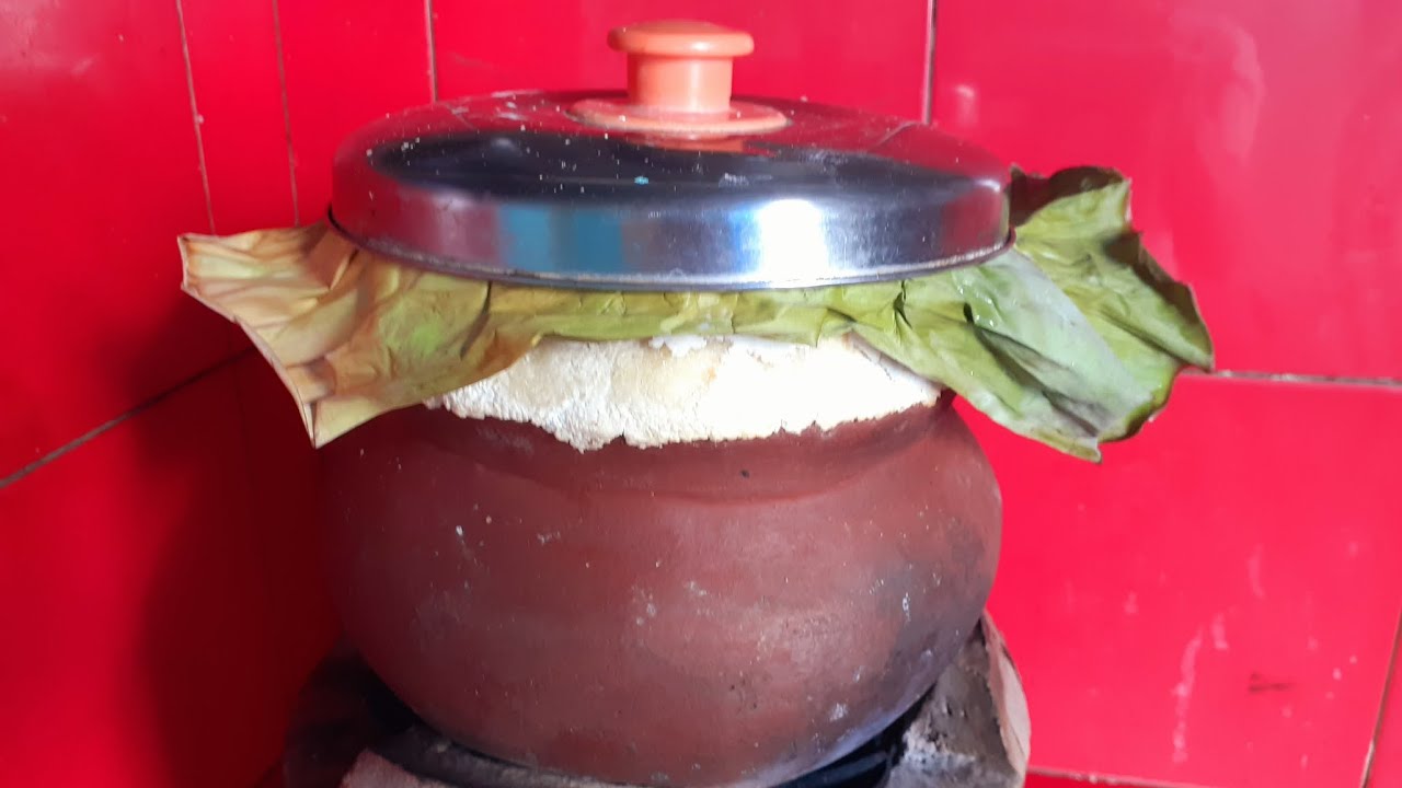 Making Puto ng Kamoteng kahoy gamit ang Palayok at Bagul (Clay Pot ...