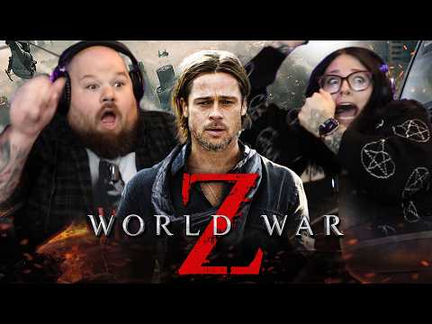 WORLD WAR Z (2013) | MOVIE REACTION *First Time Watching*