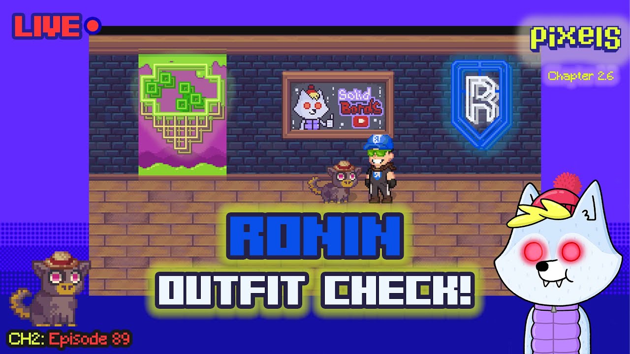Live: Ronin Outfit Check! - YouTube