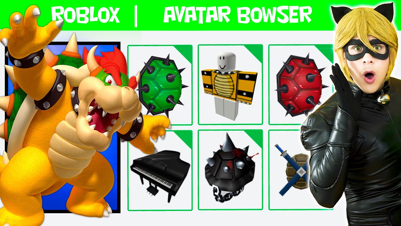 Creamos el PERFIL de bowser en Roblox | LadyNoir 🤩 - YouTube