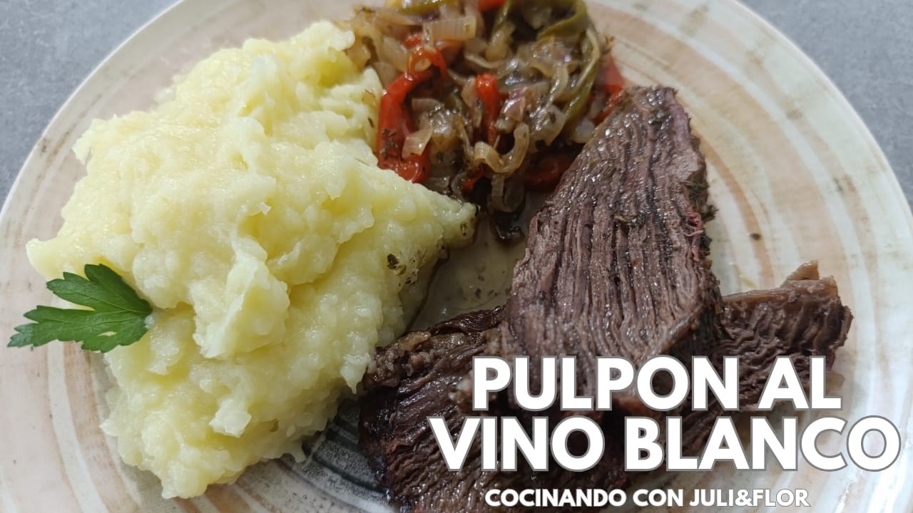 PULPON DE VACIO AL VINO BLANCO, muy sabroso y facil de hacer - YouTube