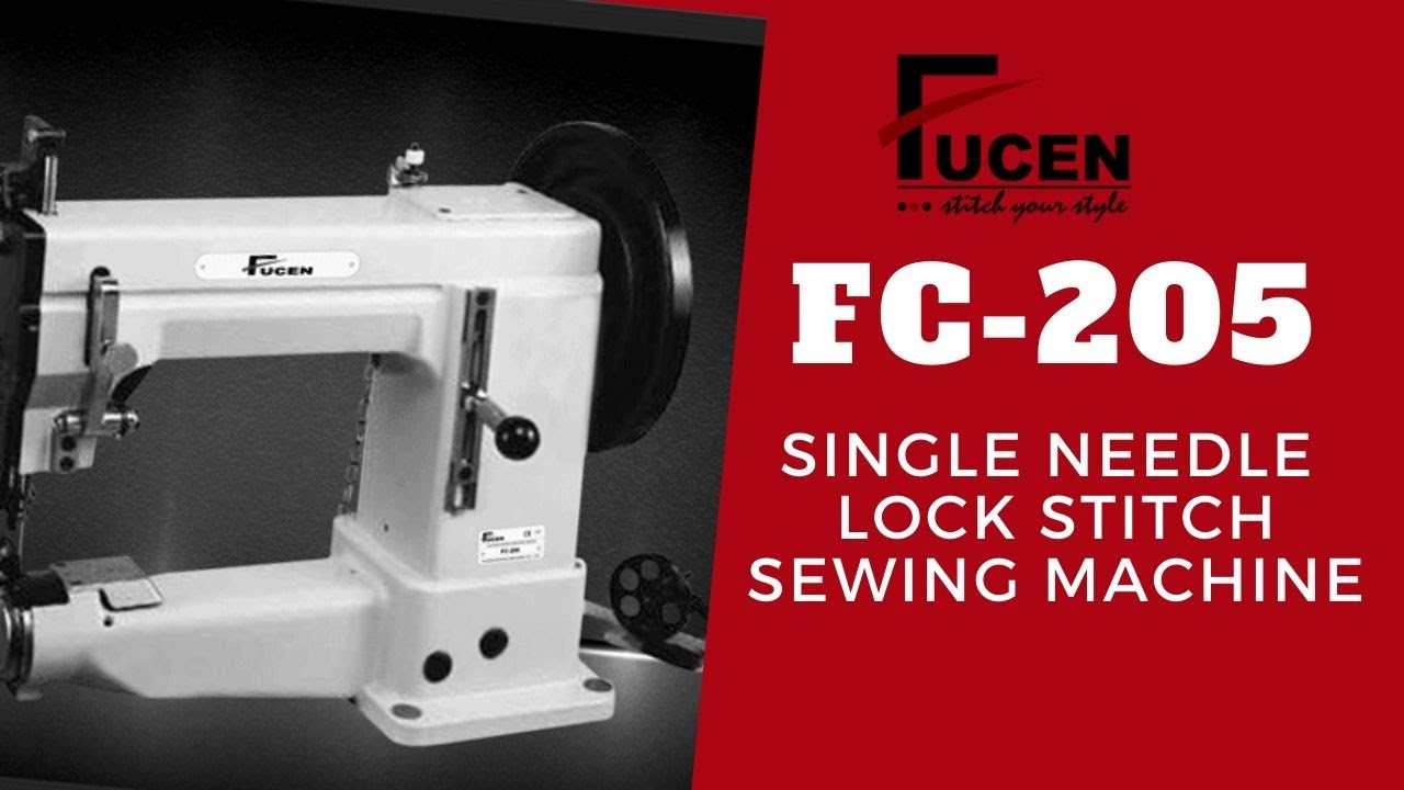 FC-205 | Single-Needle Lockstitch Sewing Machine | Fucen Sewing Machine ...