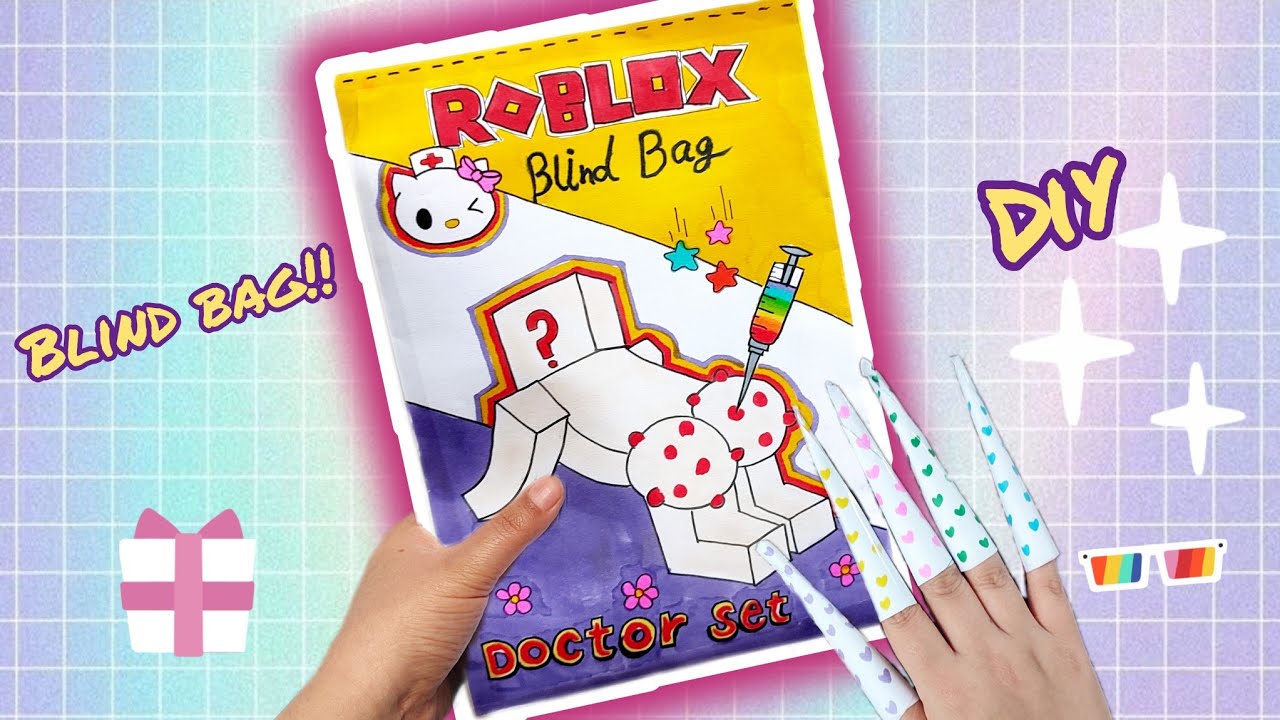 [🌼Paper diy🌼] Roblox POP THE PIMPLES💥 로블록스 Outfit Blind Bag 블라인드백 ...