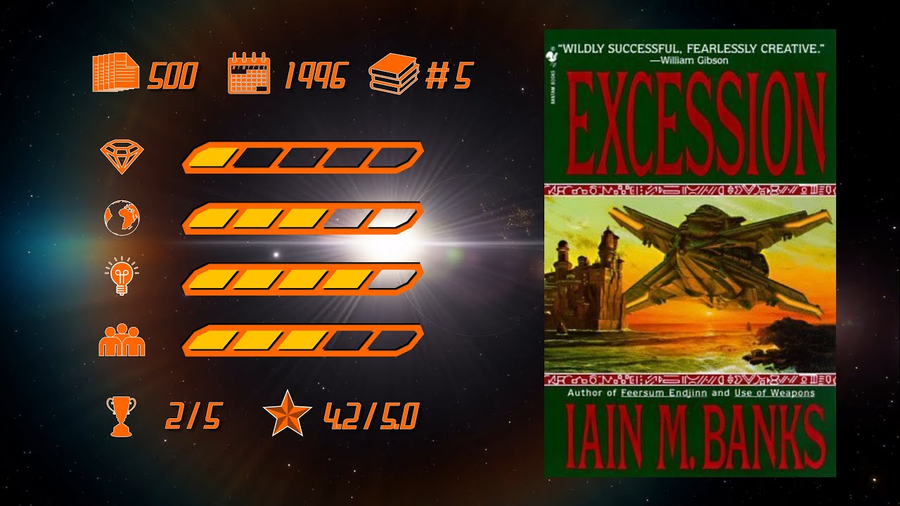 Excession (Culture Vol. 5) by Iain M. Banks - Book Review - YouTube