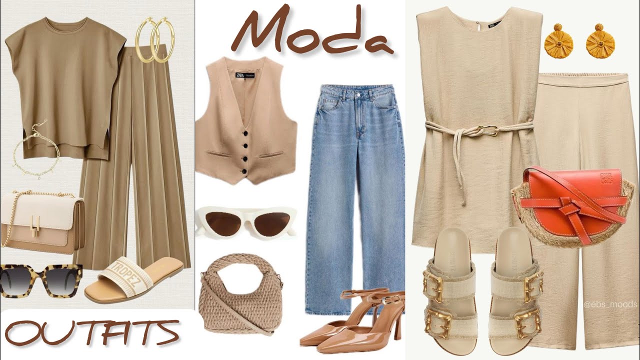 OUTFITS DE MODA OTOÑO INVIERNO 24-2025 Looks en TENDENCIA COMBINACIONES ...