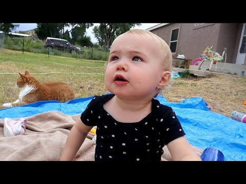 Cute Baby Aubrey is Very Excited!! This is One of Her Favorite ...