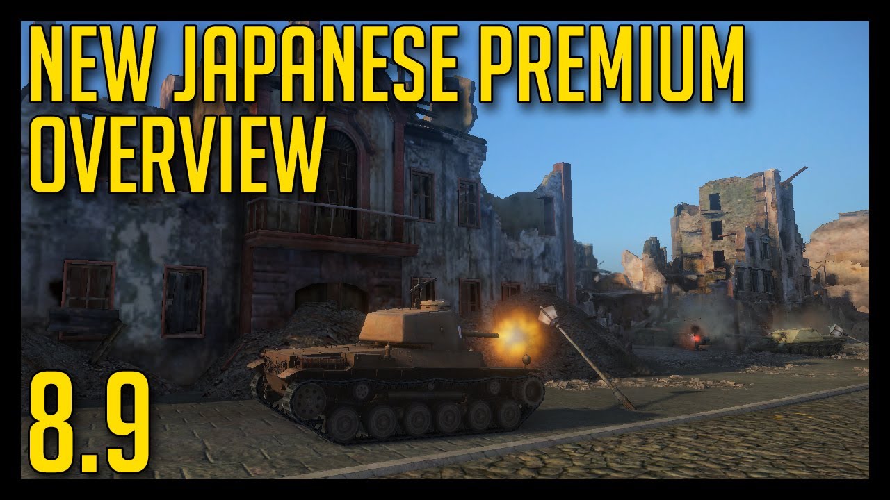 World of Tanks | Type 3 Chi-Nu Kai - New Japanese Tier 5 Premium Tank ...