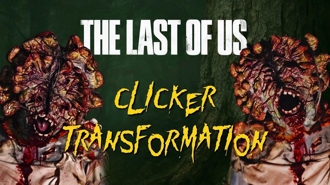 BECOMING A CLICKER FROM TLOU | Full SFX Makeup Look - YouTube