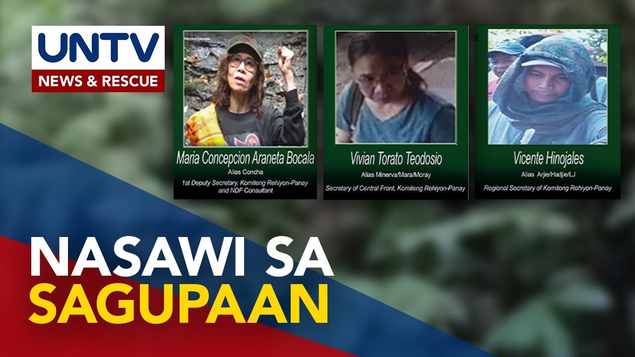 3 umano’y matataas na lider ng CPP-NPA, nasawi sa serye ng bakbakan sa ...