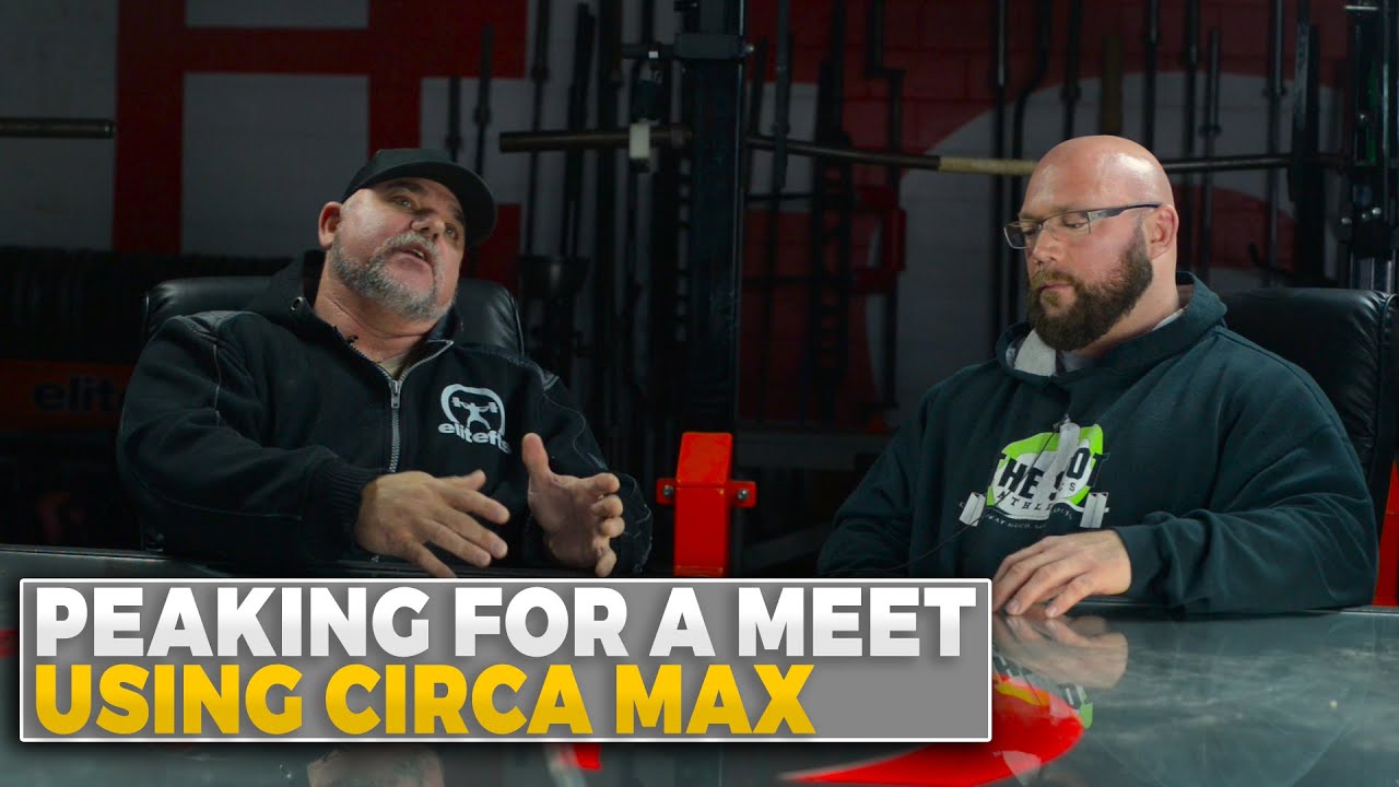Peaking For a Meet Using Circa Max - elitefts.com - YouTube