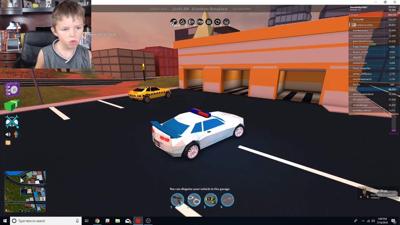 Let's play Roblox! Jail Break - YouTube