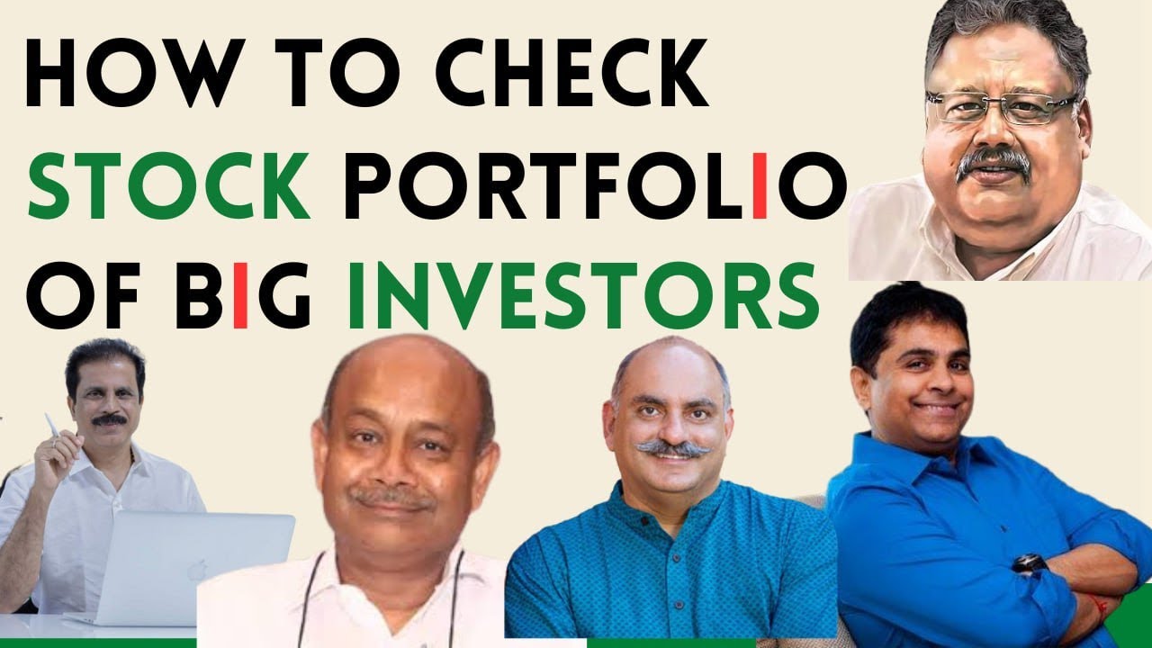 How to check Big Investors Portfolio !! - YouTube