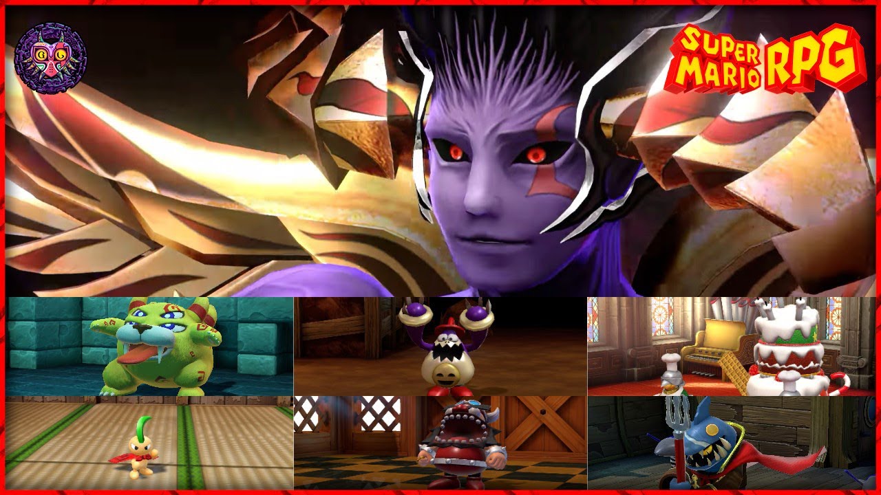 Super Mario RPG Remake | All Bosses Rematch (Post-Game) - YouTube