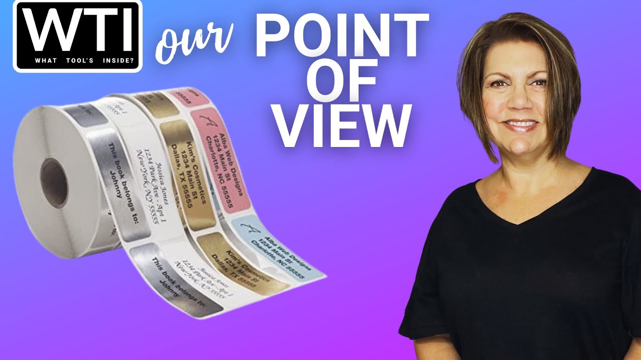 Our Point of View on 500Labels Return Address Labels - YouTube