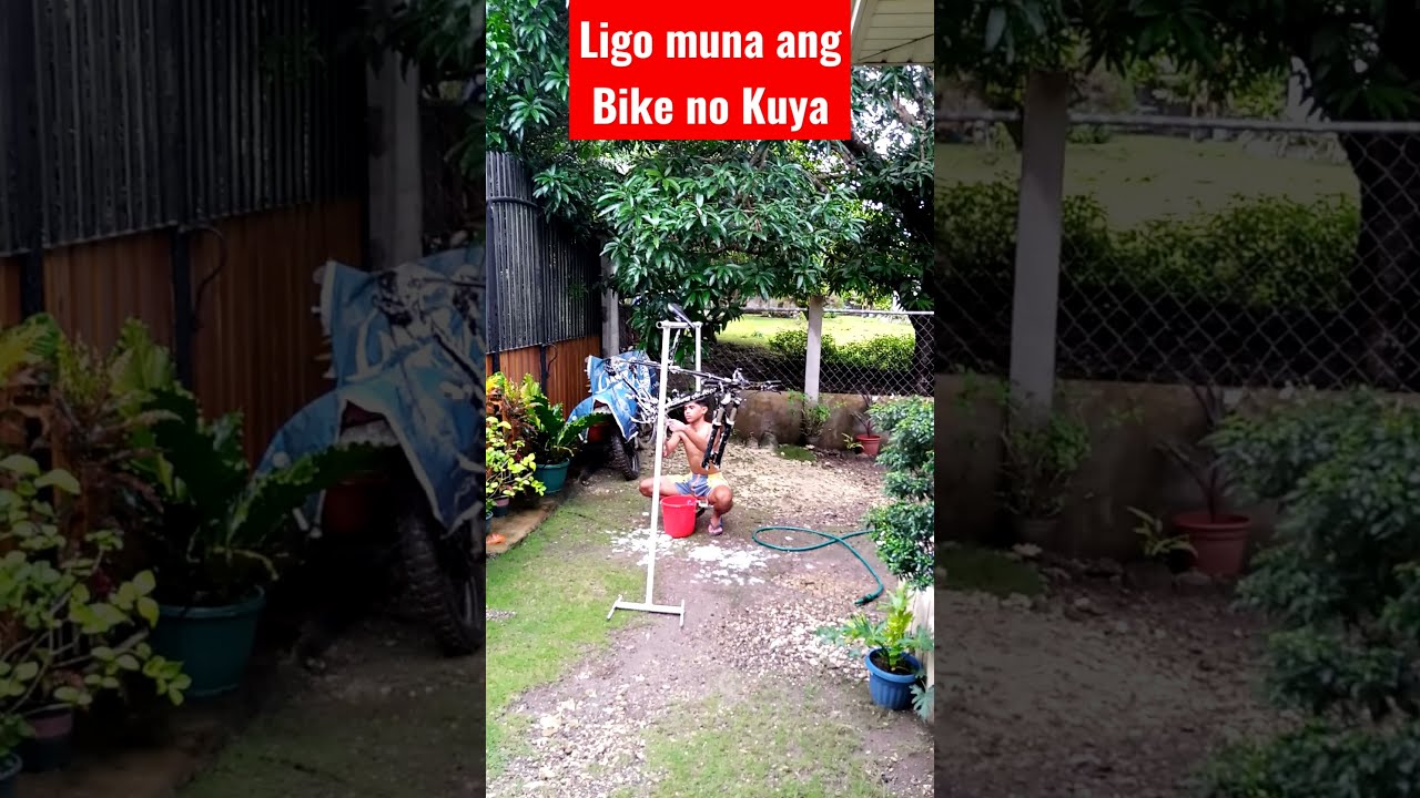 That's how Kuya cares for his bike. - YouTube