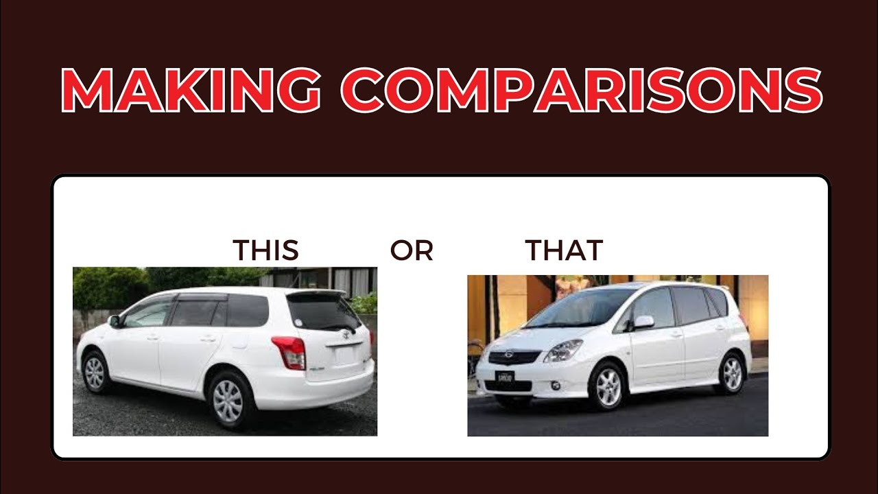 Saturday Conversation: Only Comparisons today bring them on. - YouTube