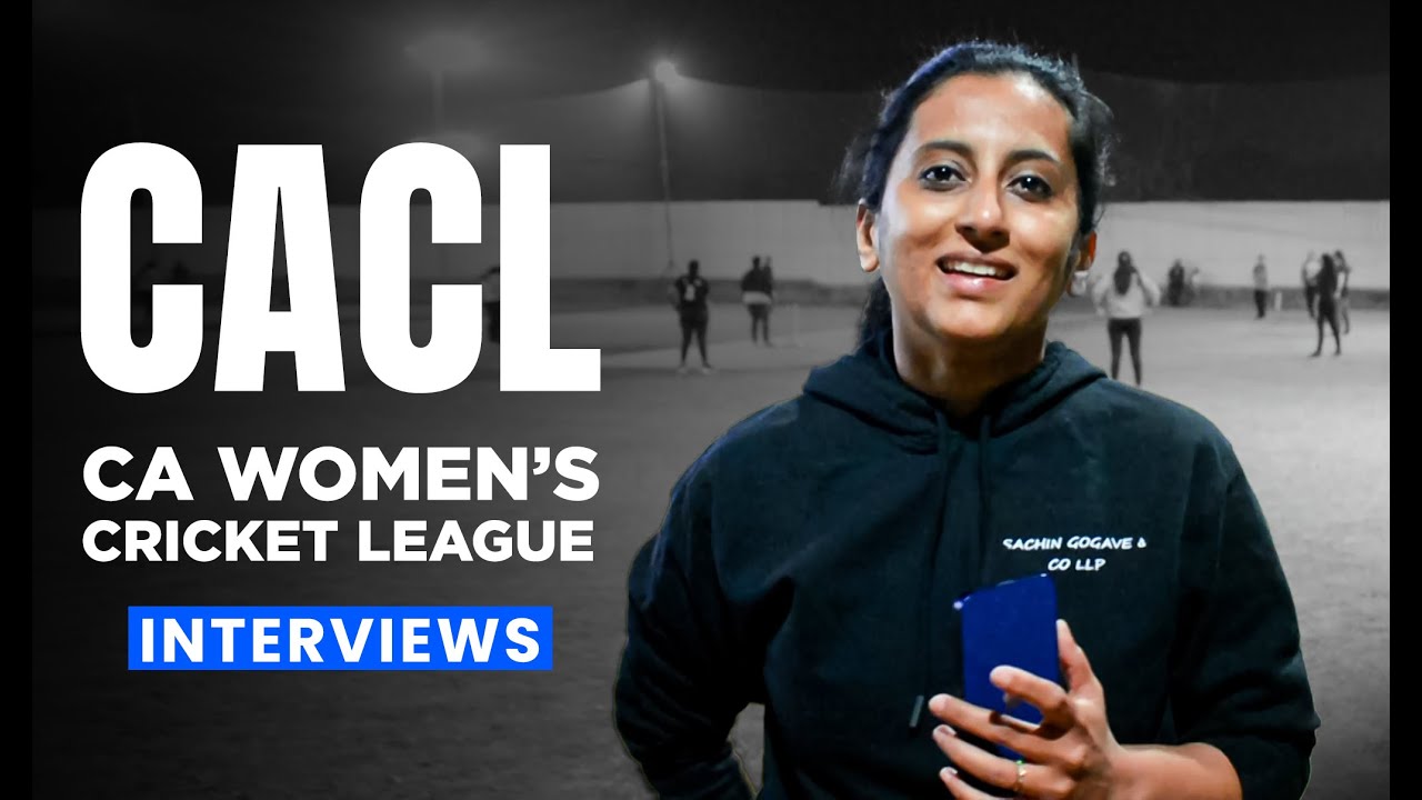 CACL - Cricket tournament for women Chartered Accountants | Sayali ...
