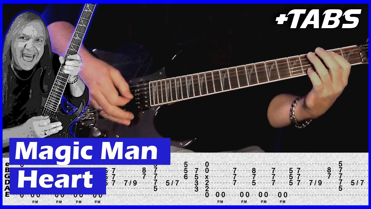Magic Man Guitar Lesson - YouTube
