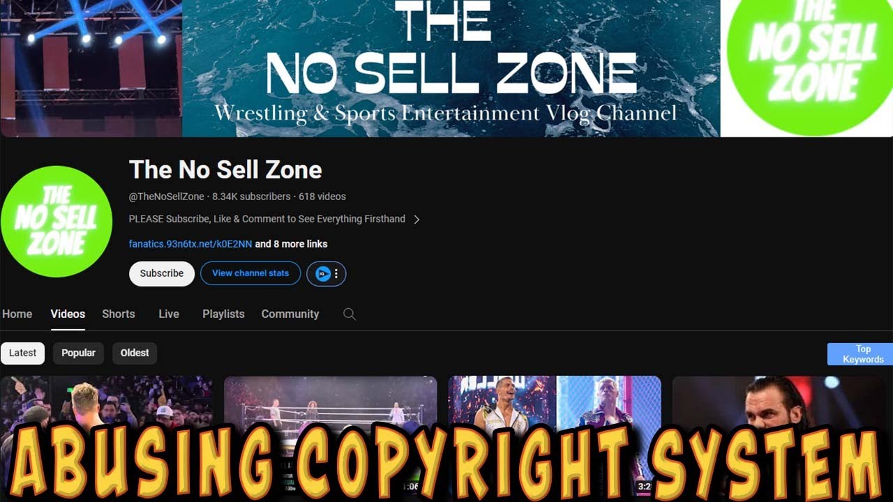 I RECEIVED A COPYRIGHT STRIKE FROM A CHANNEL ABUSING THE SYSTEM - YouTube