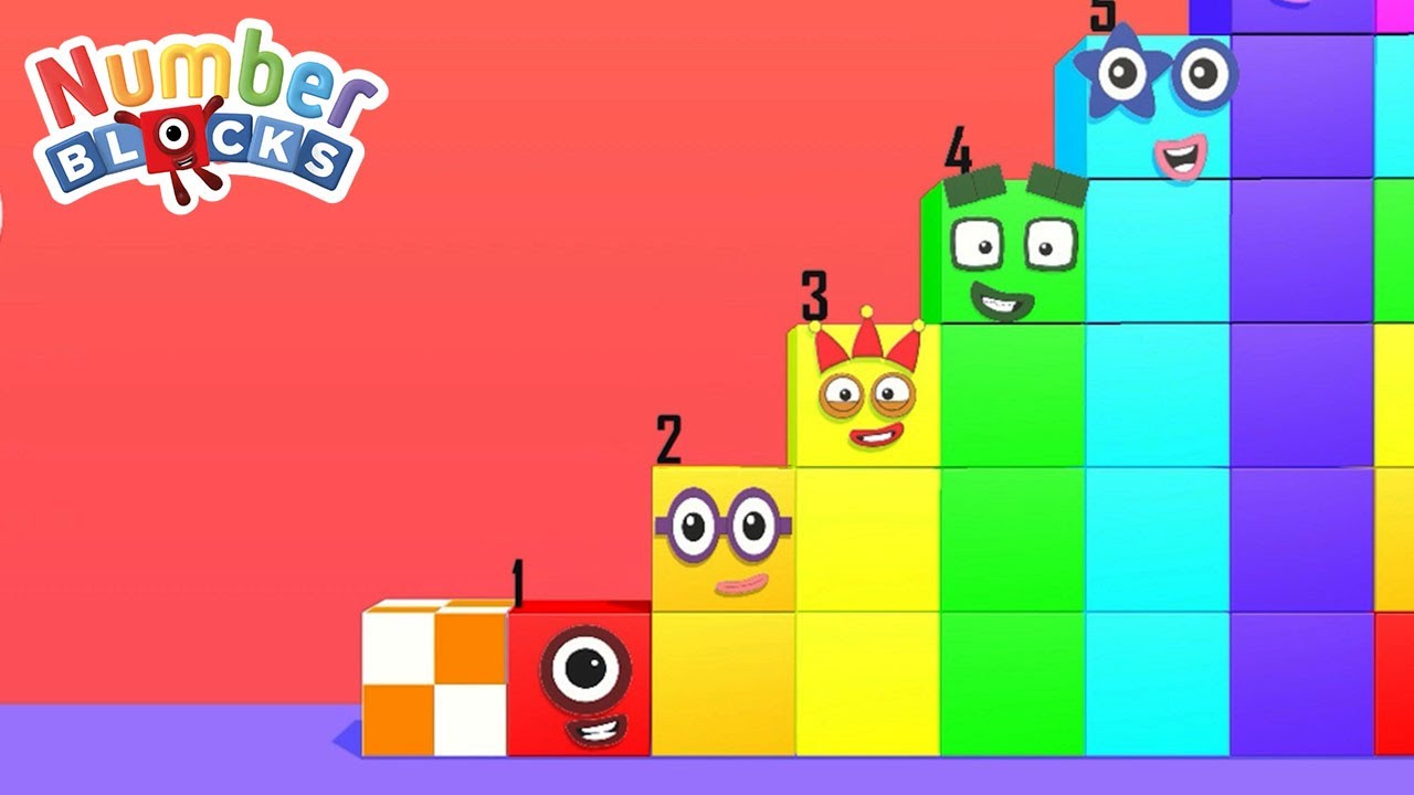 Numberblocks its Rolling 1 to Looking for Numberblocks 100 - YouTube