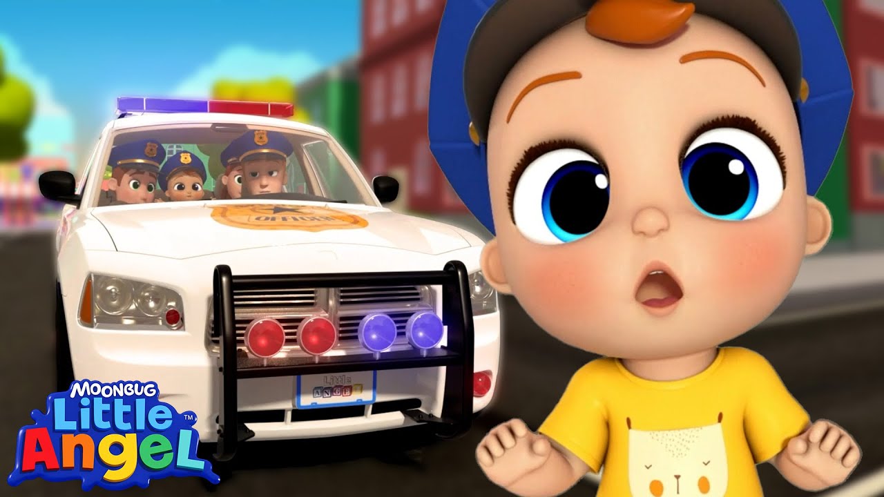Beep Beep! Here Comes the Police! | Little Angels Kids Cartoons/Songs ...