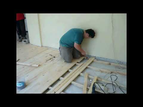 Rabıtalı ahşap parke (Rabıtalı çam döşeme | Rabıtalı lambri) montajı nasıl yapılır?