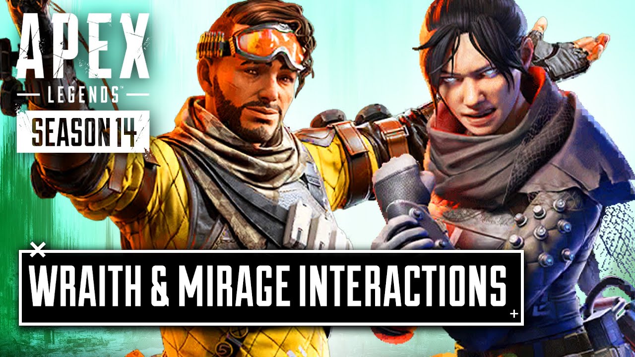 *NEW* Wraith and Mirage Interaction Voicelines - Apex Legends Season 14 - YouTube