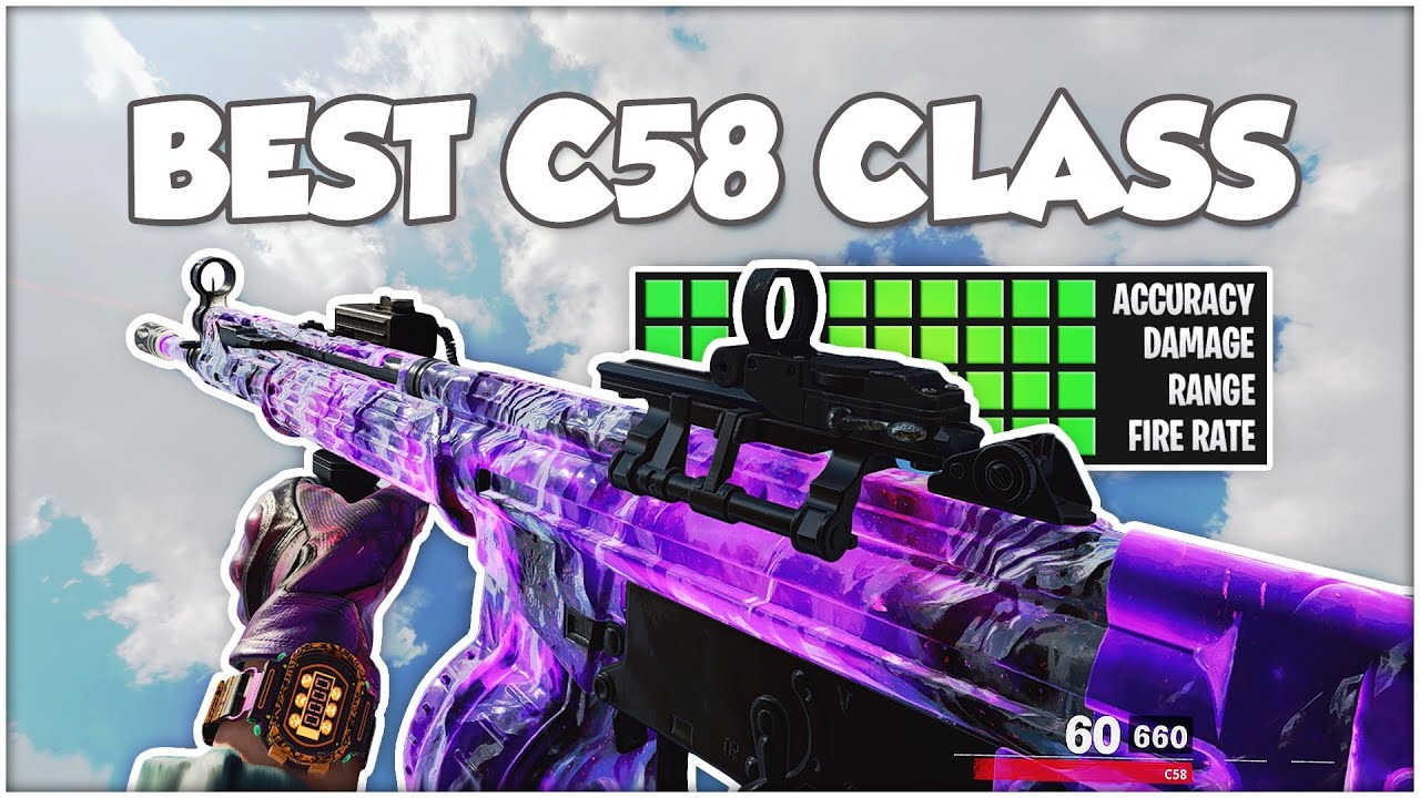 This is The Best C58 Class in Cold War Zombies! - YouTube
