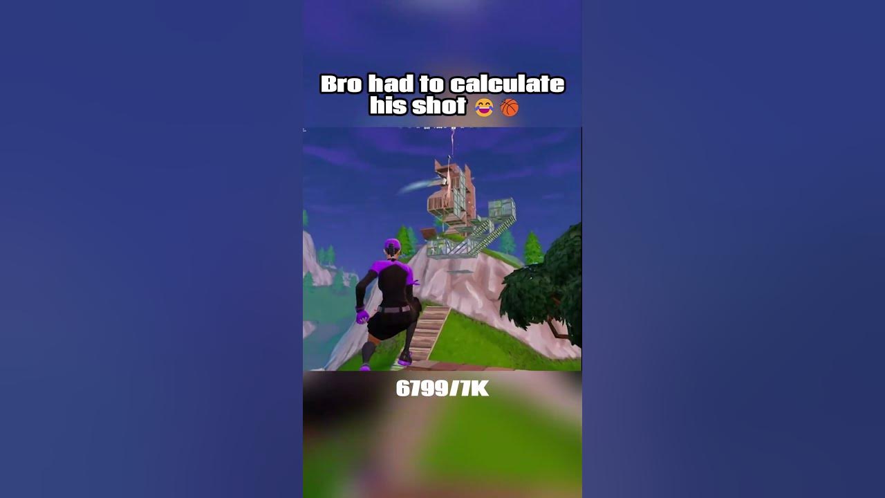 Bro had to calculate his shot🏀 - YouTube