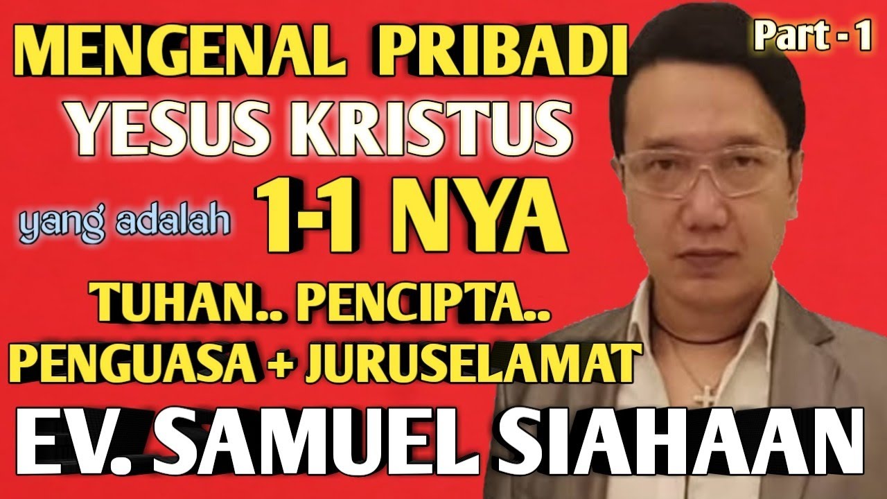 SIAPA YESUS KRISTUS BERDASARKAN KEBENARAN ALKITAB ??? // WHO'S JESUS ...