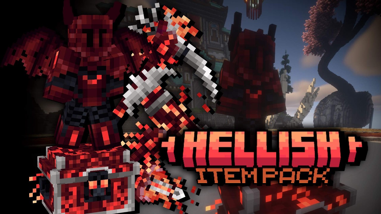 Minecraft: Hellish Item pack - YouTube