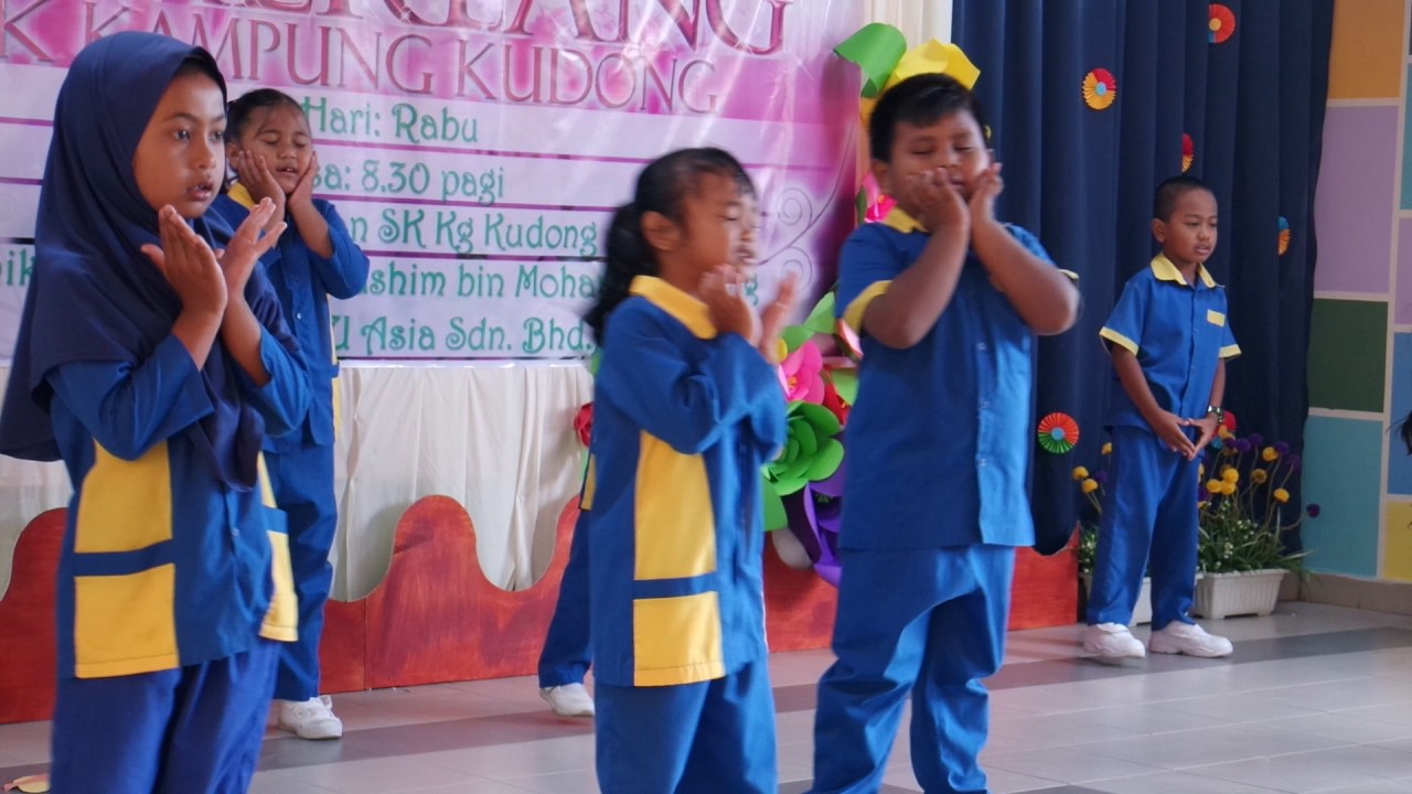 Kalau Rasa Gembira - Prasekolah SK Kg Kudong 2016 - YouTube