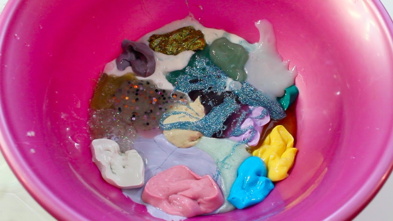 MIXING ALL OF MY SLIMES !!! - YouTube
