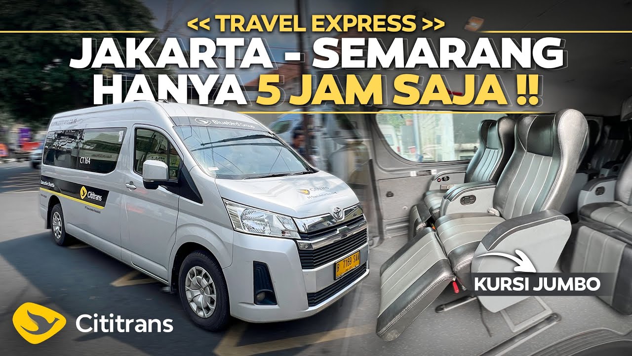 LINE PERDANA RUTE BARU CITITRANS ‼️ Jakarta - Semarang Naik Travel ...