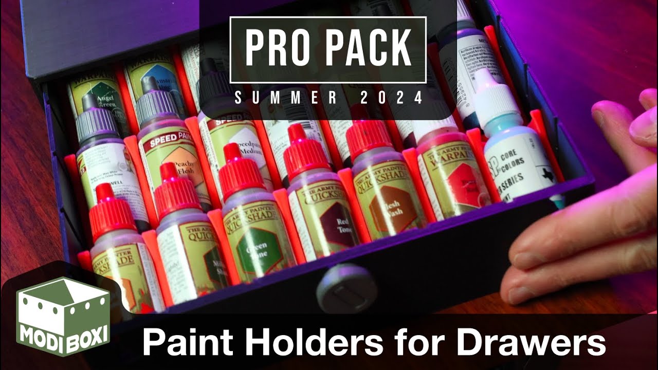 Modi Boxi: Pro Pack 2024 Summer Paint Holders - YouTube