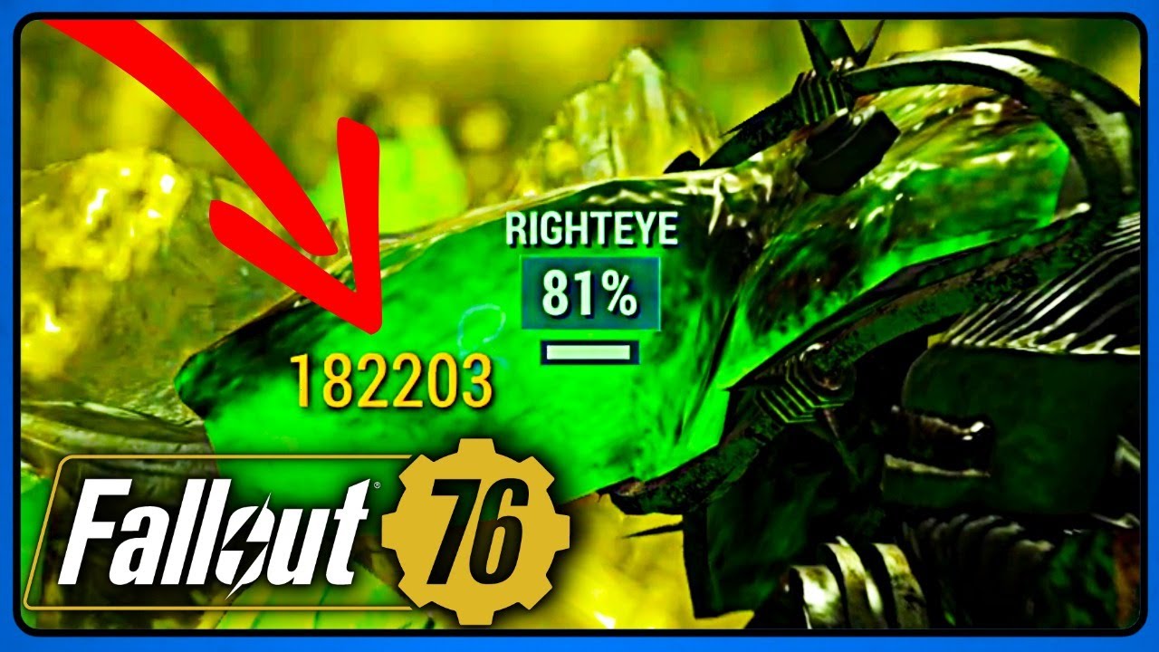 Max One-Shot Damage in Fallout 76 - Don't Try This at Home! - YouTube