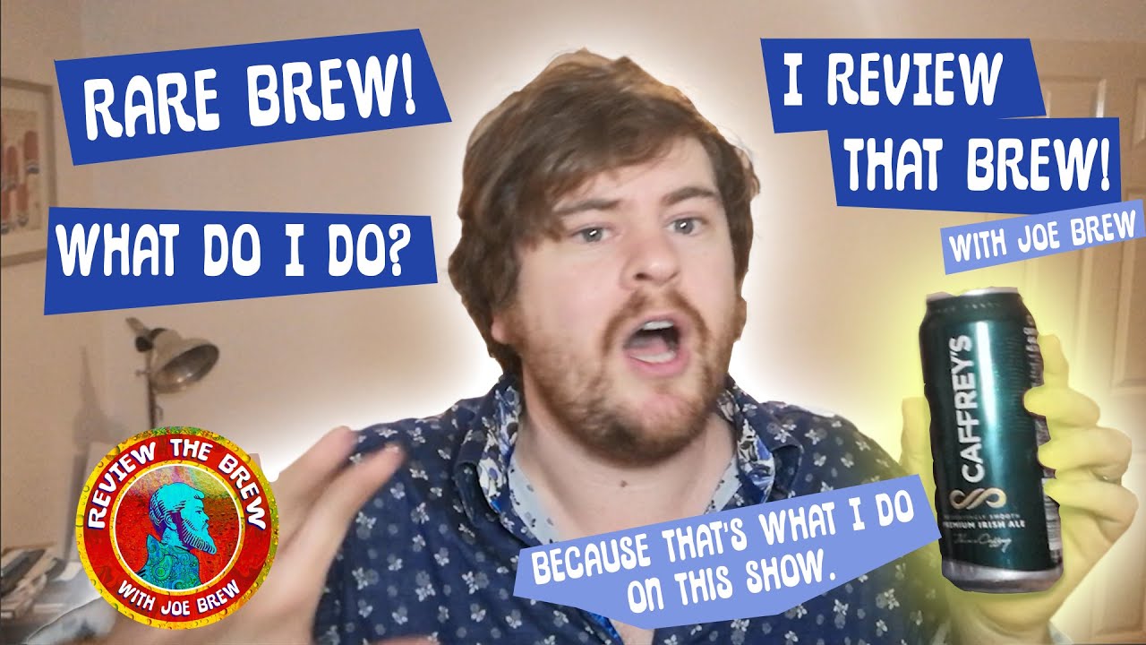 Review The Brew with Joe Brew #12 (Caffrey's Irish Ale Review) - YouTube