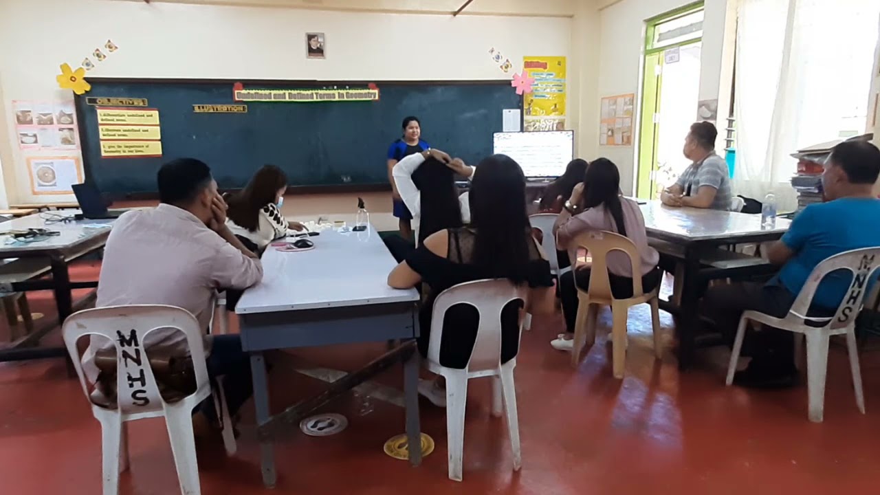 Demo Teaching Mathematics Grade 8 Undefined And Defined Terms In Demo Teaching Mathematics Grade 8 Undefined And Defined Terms In