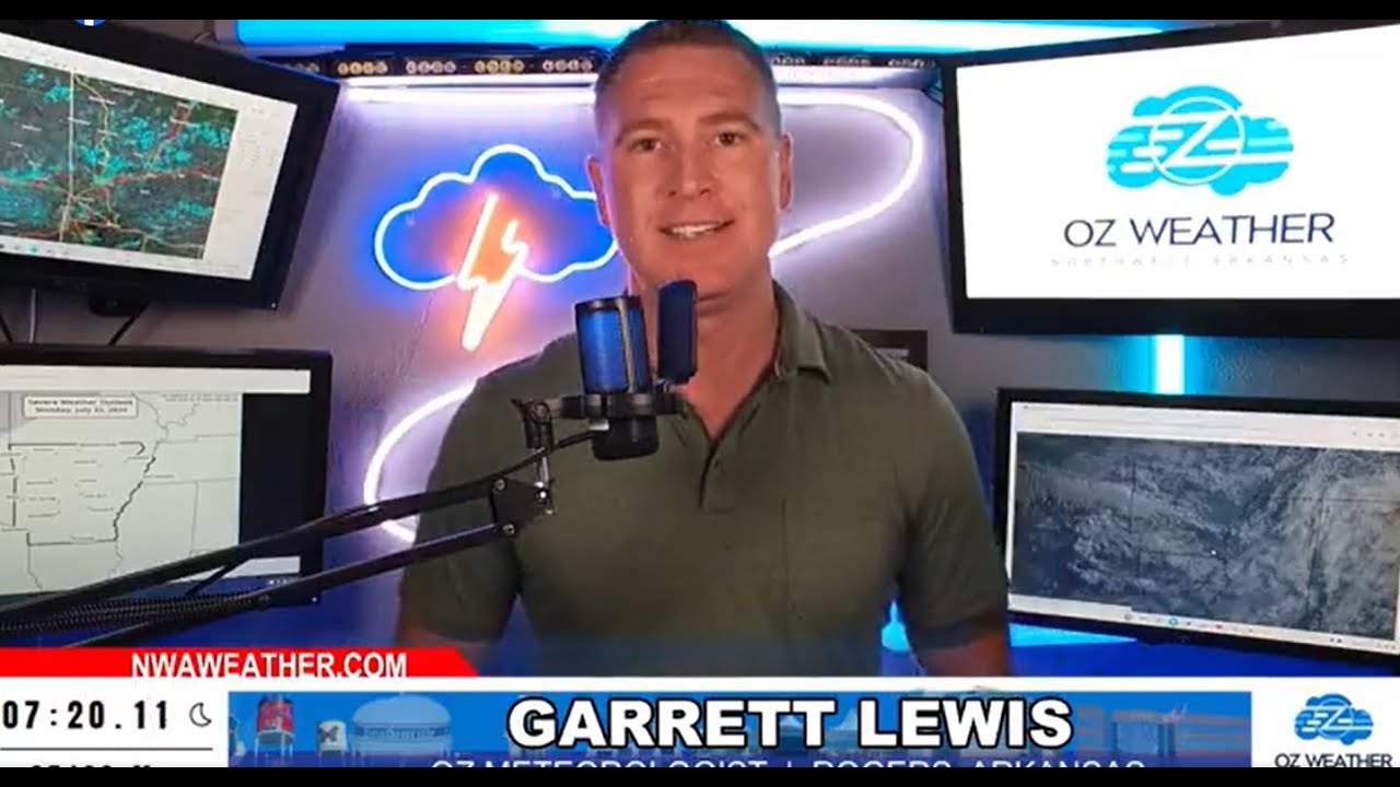 Frequent Rain Chances This Week - YouTube