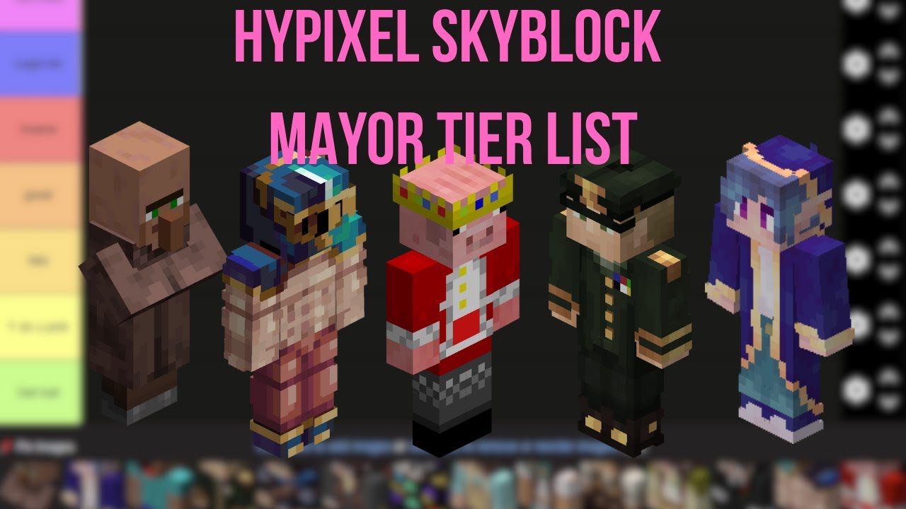 Hypixel Mayor Tier List! - YouTube