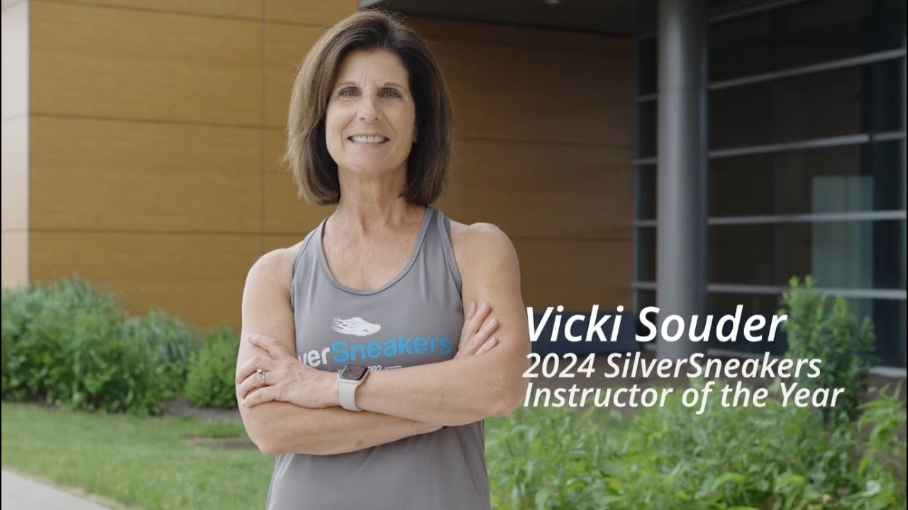 Vicki Souder: 2024 SilverSneakers Instructor of the Year - YouTube