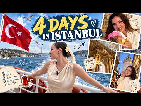 4 Days in Istanbul 🇹🇷 | Things to Do, Turkish Food & Travel Vlog