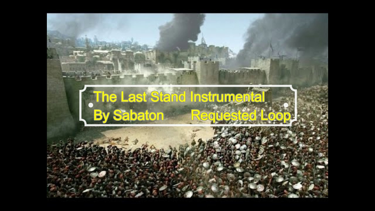 The Last Stand Instrumental Loop - Sabaton - YouTube